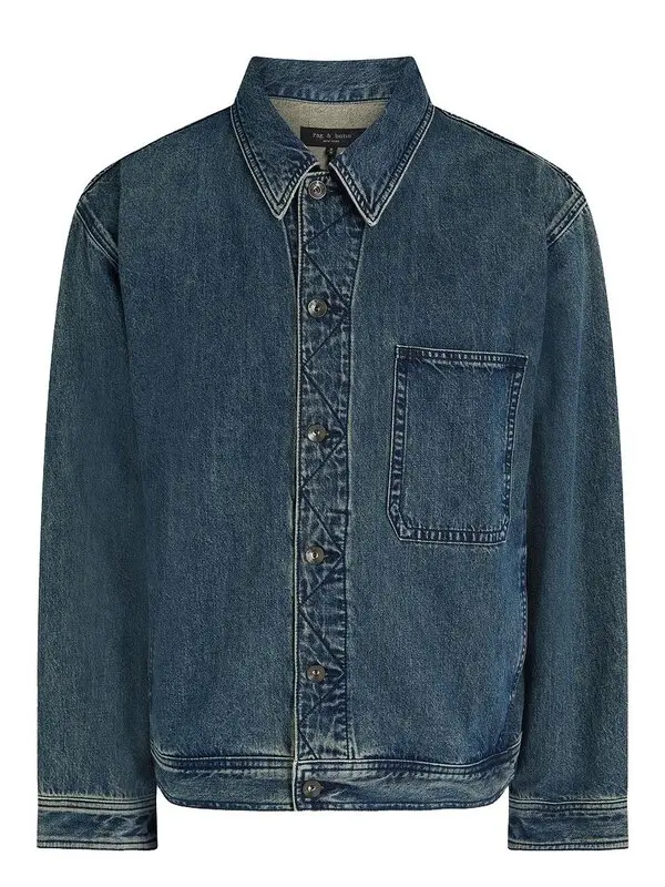 Rag & Bone Cadence Denim Jacket - Mid Denim