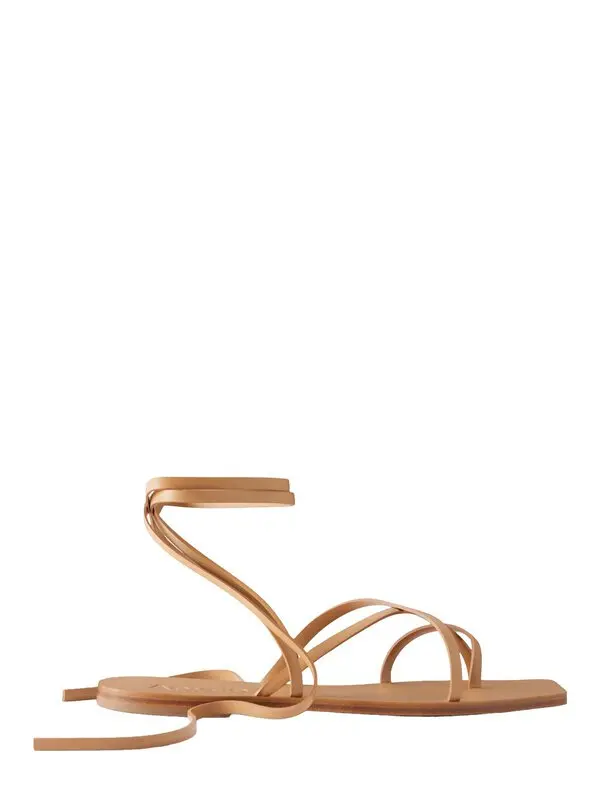 AeydĒ Norah Leather Sandals - Brown