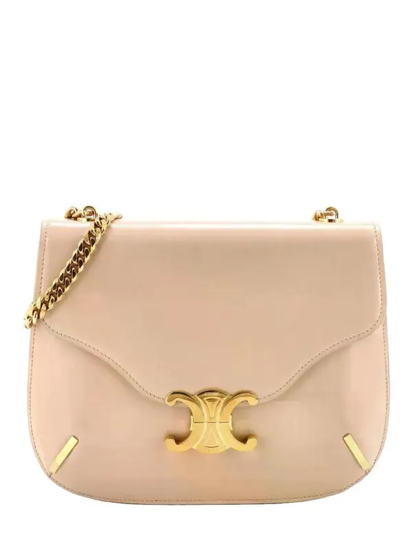 Celine Besace Triomphe Small Shoulder Bag - Neutrals
