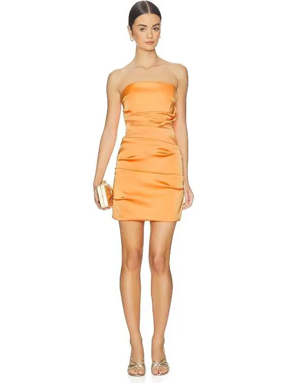 Katie May Sable Mini Dress - Cantaloupe