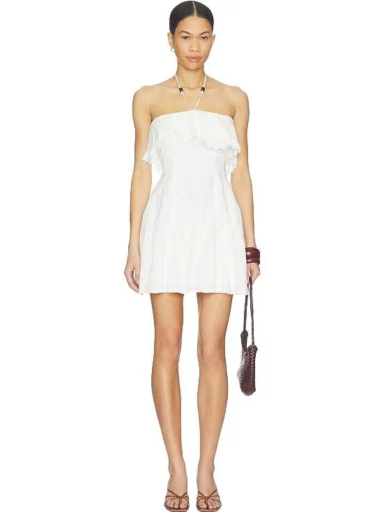 Heartloom Aveline Mini Dress - Eggshell