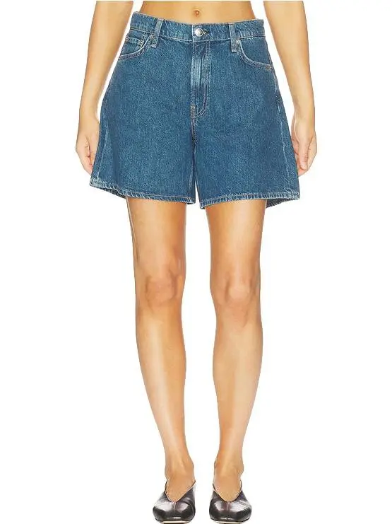 Rag & Bone Kaia Denim Shorts - Cornflower