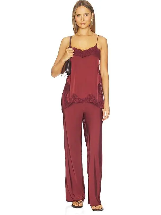 MADISON THE LABEL Mela Set - Merlot