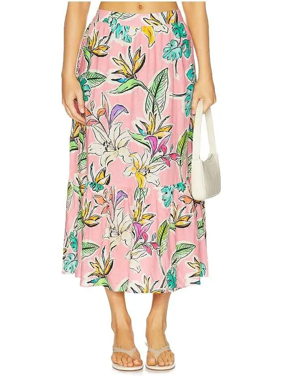 Yumi Kim X Renata Skirt - Tropical Bliss Pink