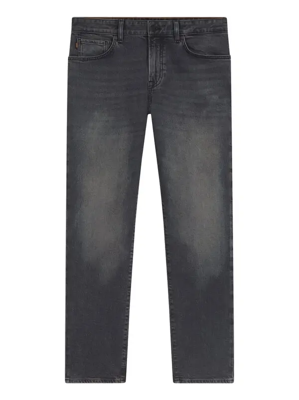 BOSS Maine Regular-fit Comfort-stretch Denim Jeans - Grey