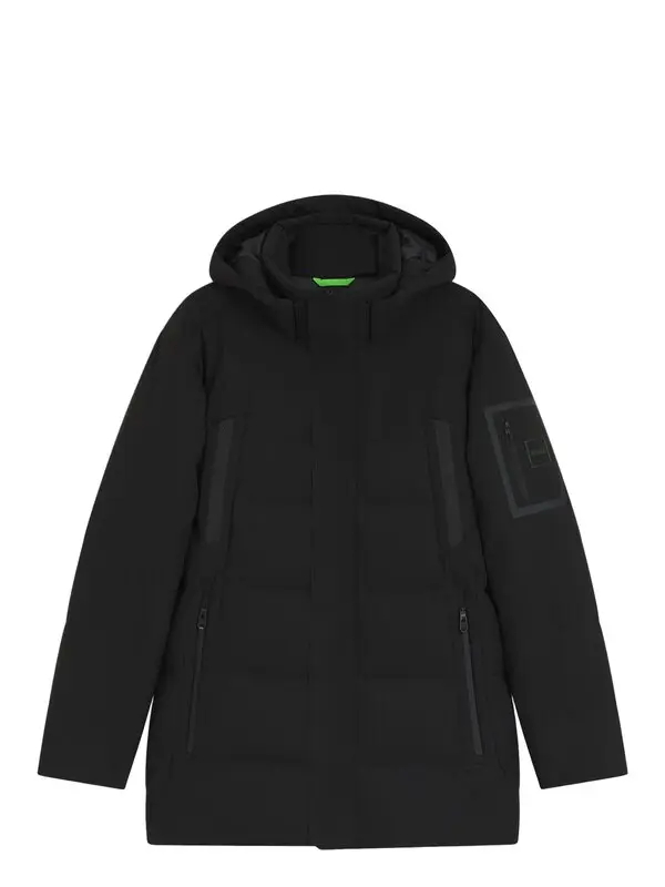 BOSS Water-repellent Down Parka Jacket - Black