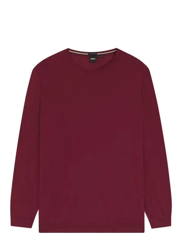 BOSS Regular-fit Sweater - Dark Red