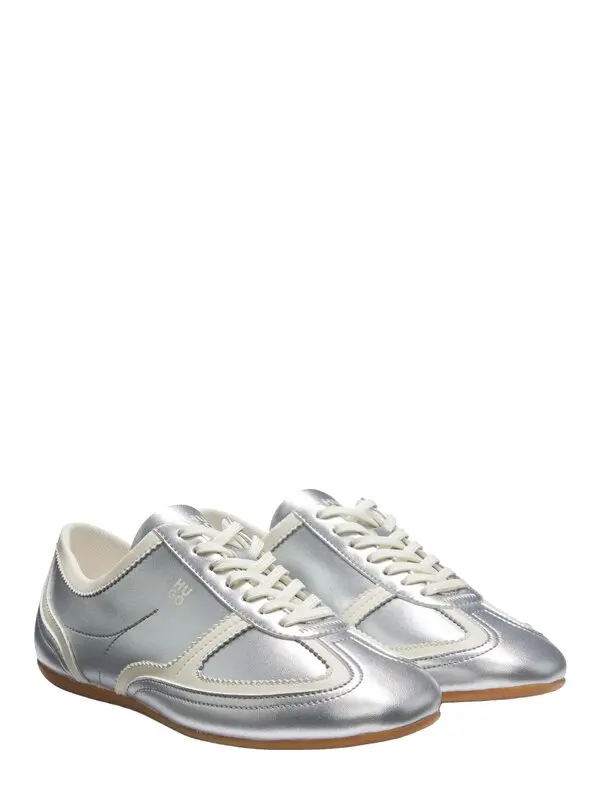 Hugo Comfort-insole Trainers - Silver
