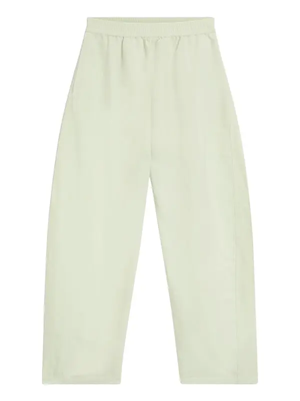 BOSS Balloon-leg Trousers With Elasticated Waist - Green