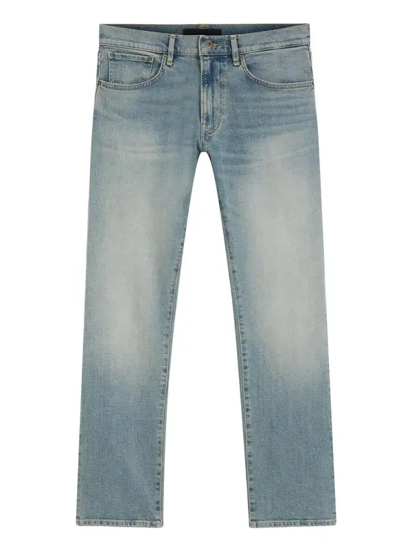 BOSS Slim-fit Stretch Denim Jeans - Turquoise