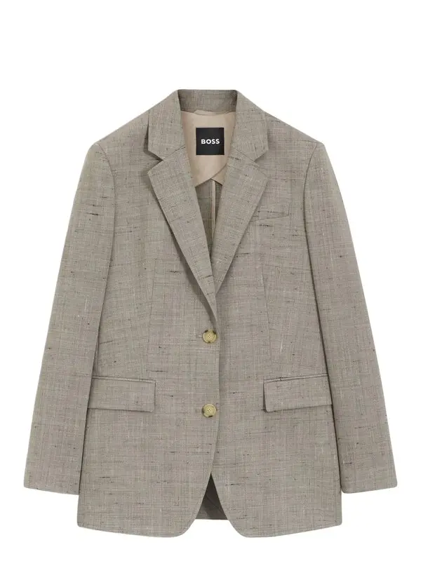 BOSS Wool Blend Blazer - Patterned