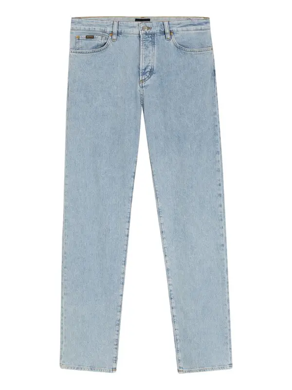 BOSS Comfort-stretch Denim Jeans - Light Blue