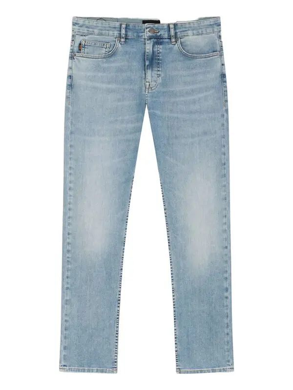 BOSS Delaware Slim-fit Jeans - Turquoise