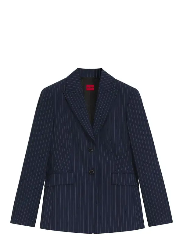 Hugo Regular-fit Pinstripe Blazer - Patterned