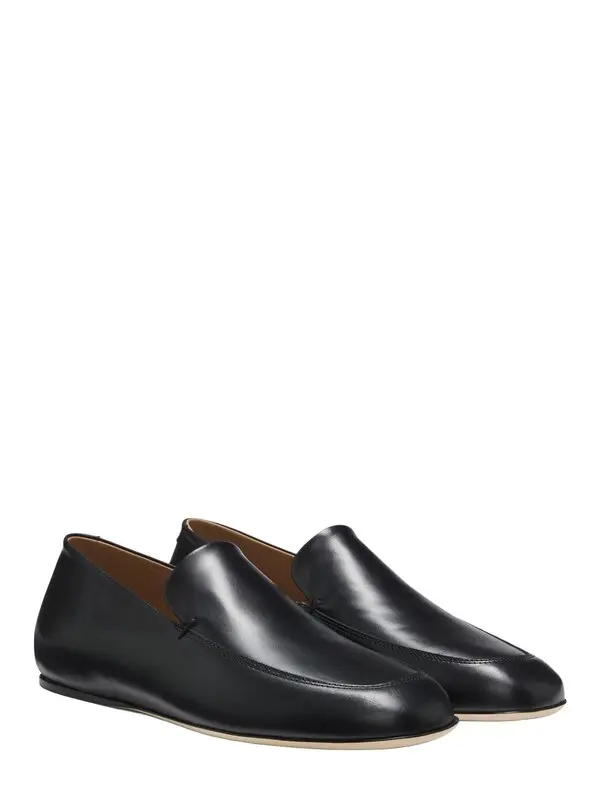 BOSS Leather Loafers - Black