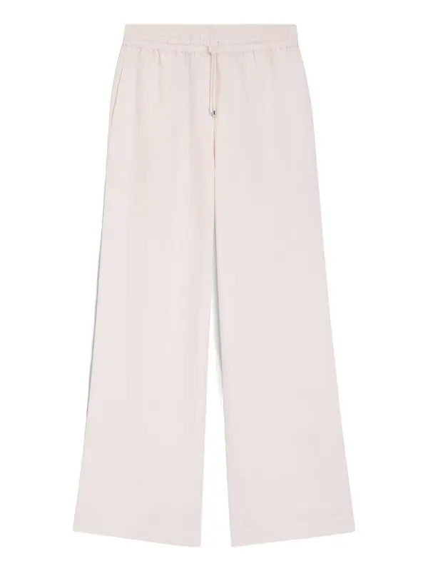 BOSS Wide-leg Trousers With Elasticated Waistband - Light Pink