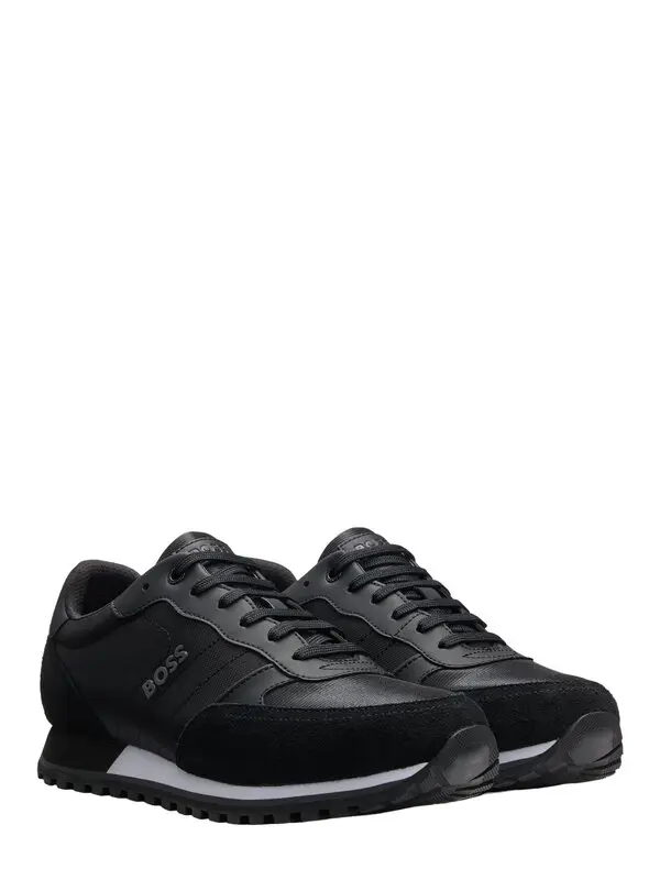 BOSS Running-inspired Sneakers - Black