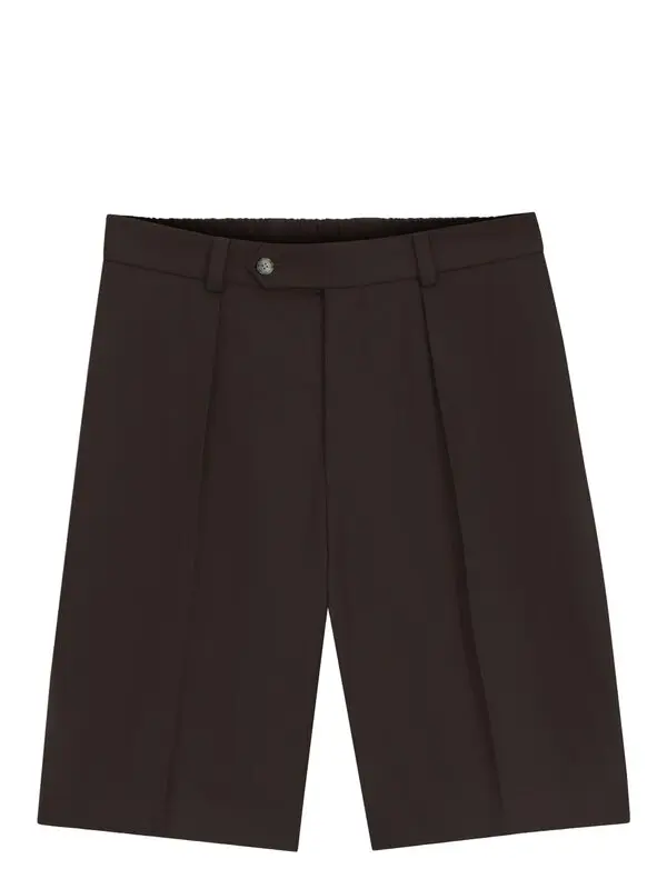 BOSS By Beckham Cotton Shorts - Brown