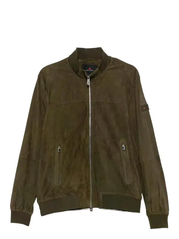 Peuterey Suede Jacket - Green