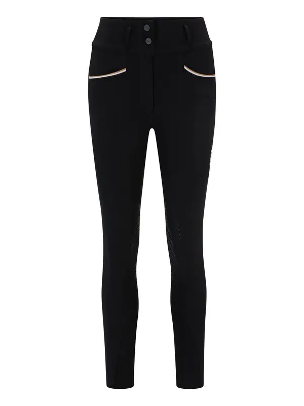 BOSS Equestrian High Waisted Breeches - Black