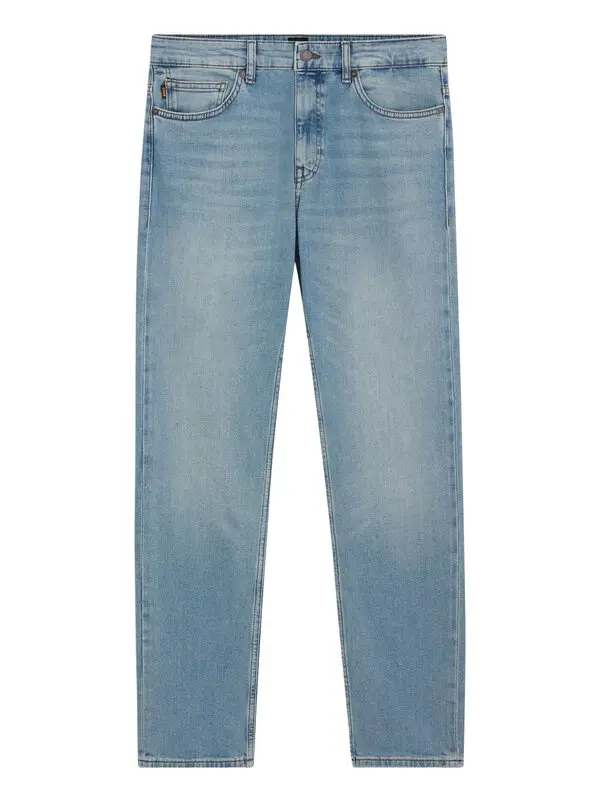 BOSS Delaware Slim-fit Jeans In Comfort-stretch Denim - Blue