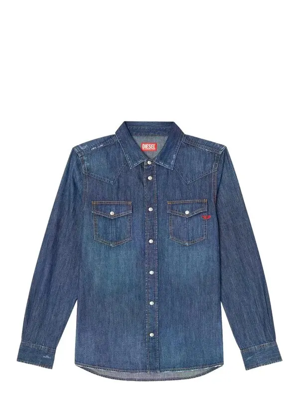 DIESEL® D-vega Denim Shirt - Blue