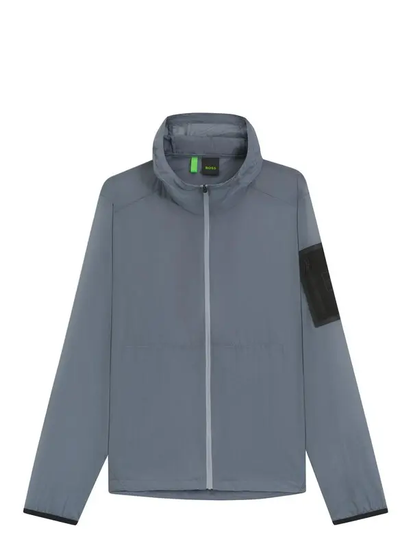 BOSS Water-repellent Ripstop Jacket - Dark Grey