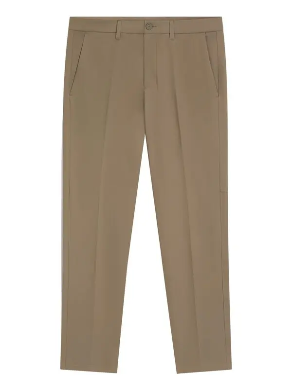 BOSS Slim-fit Water-repellent Stretch Pants - Light Green