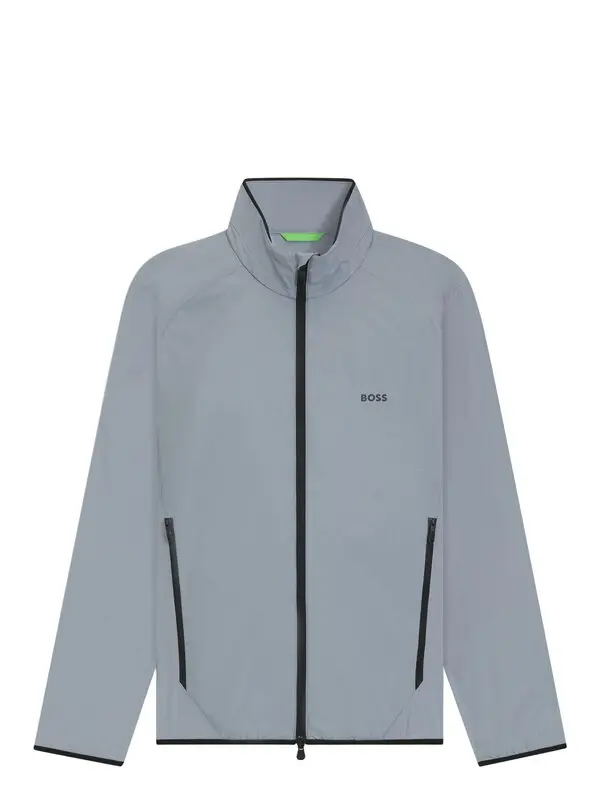 BOSS Water-repellent Golf Jacket - Dark Grey