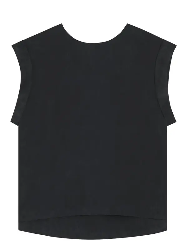 BOSS Regular-fit T-shirt Style Blouse - Black