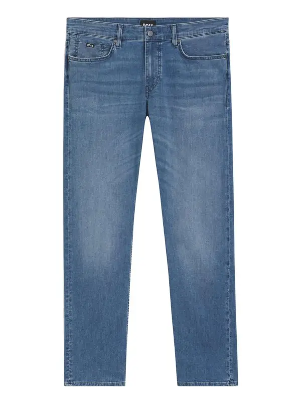 BOSS Slim-fit Jeans In Performance Denim - Turquoise