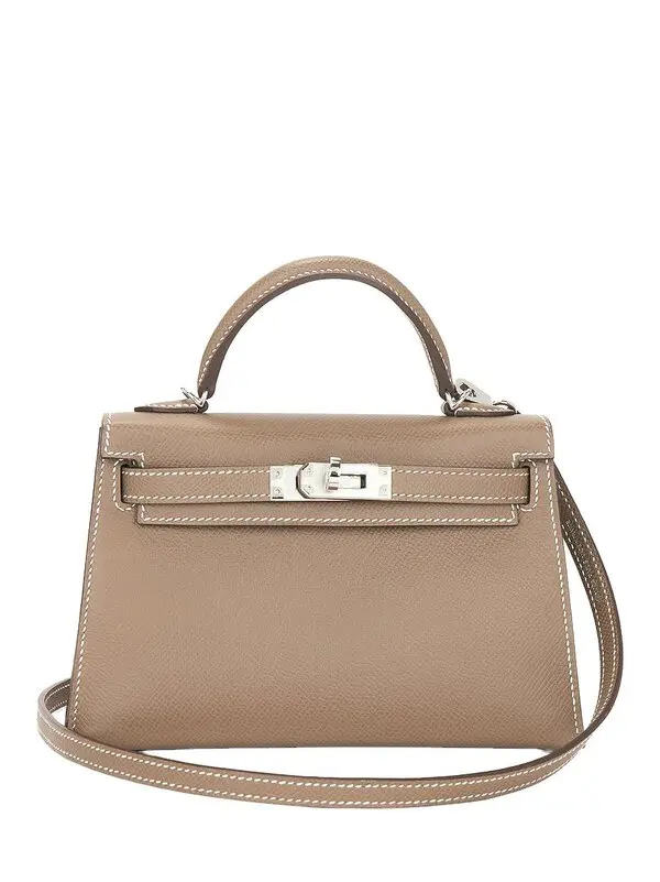 Hermès Epsom Kelly 20 Handbag - Etoupe