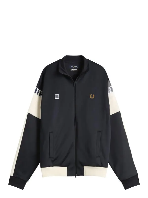 Fred Perry Meyba Cut And Sew Track Jacket - Navy