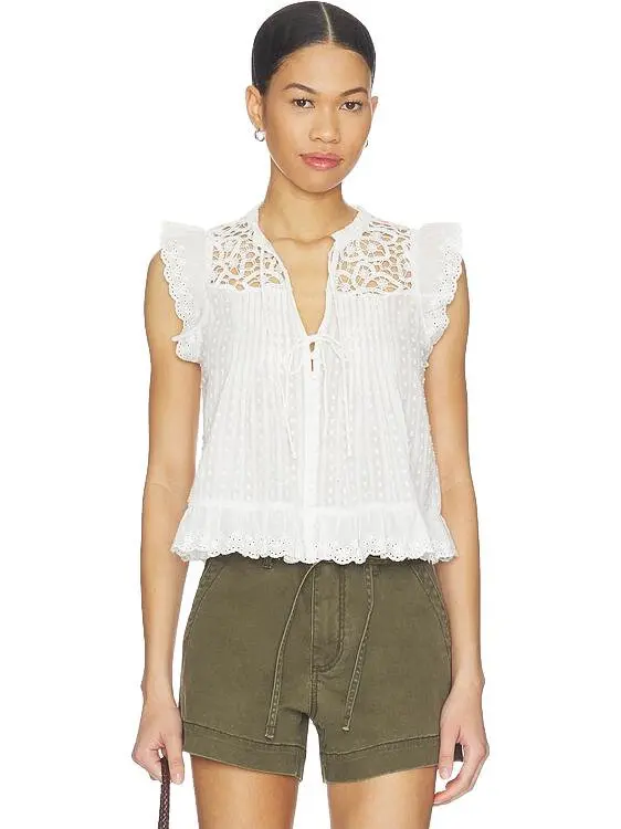 Heartloom Rayna Top - White
