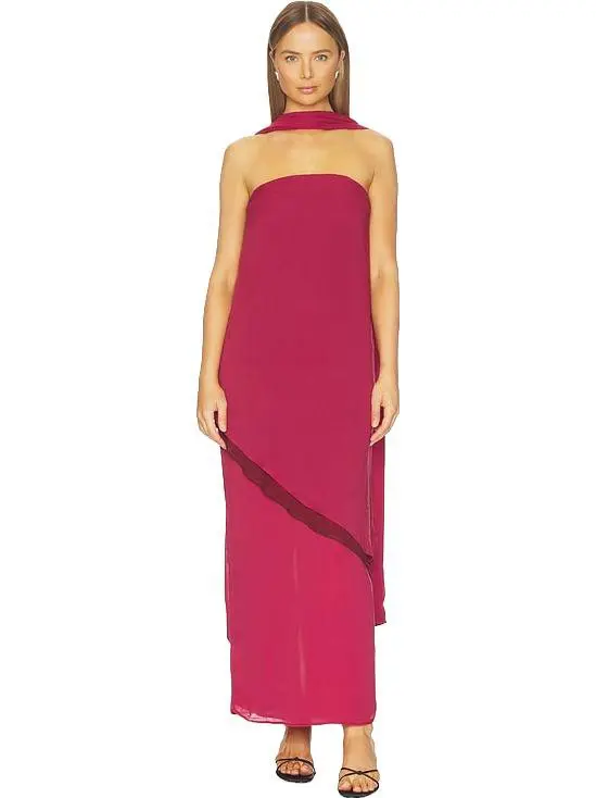 BAOBAB El Maxi Dress - Wine