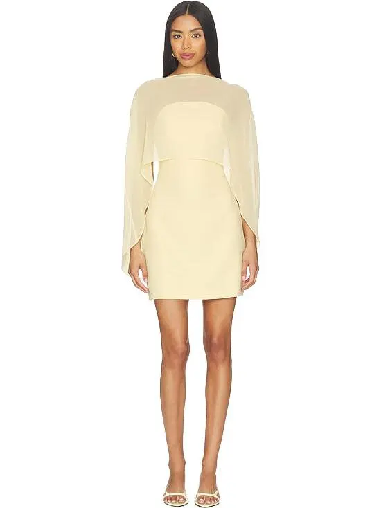 Amanda Uprichard Berkshire Mini Dress - Yellow