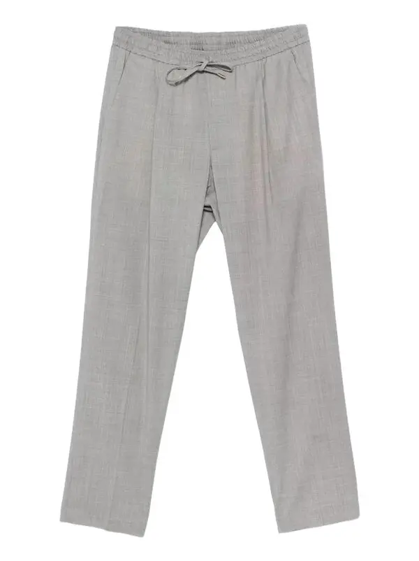 BRIGLIA 1949 Wimbledon Drawstring Trousers - Grey