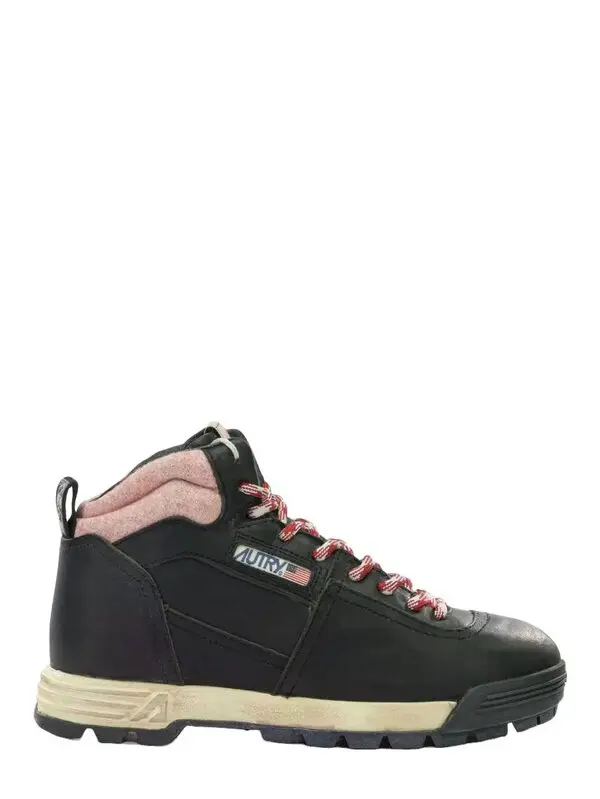 AUTRY Malga Leather Boots - Black