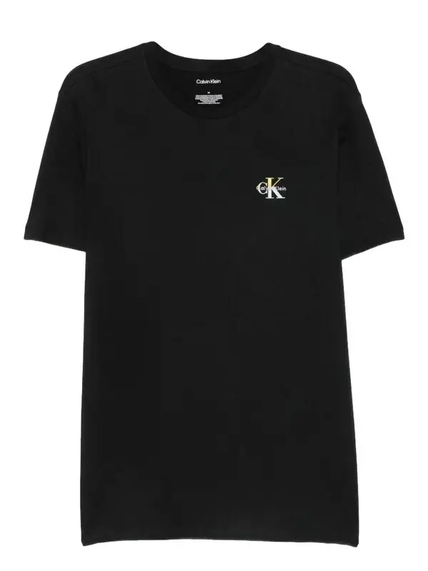 Calvin Klein Logo-print T-shirt - Black