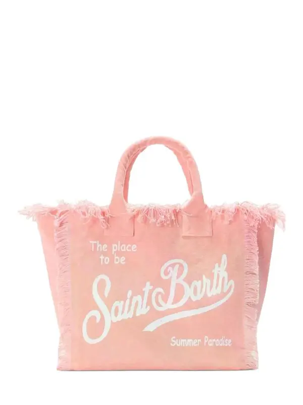 MC2 SAINT BARTH Frayed Tote Bag - Pink