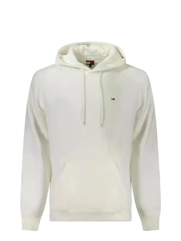 Tommy Hilfiger Logo-patch Drawstring Hoodie - Neutrals