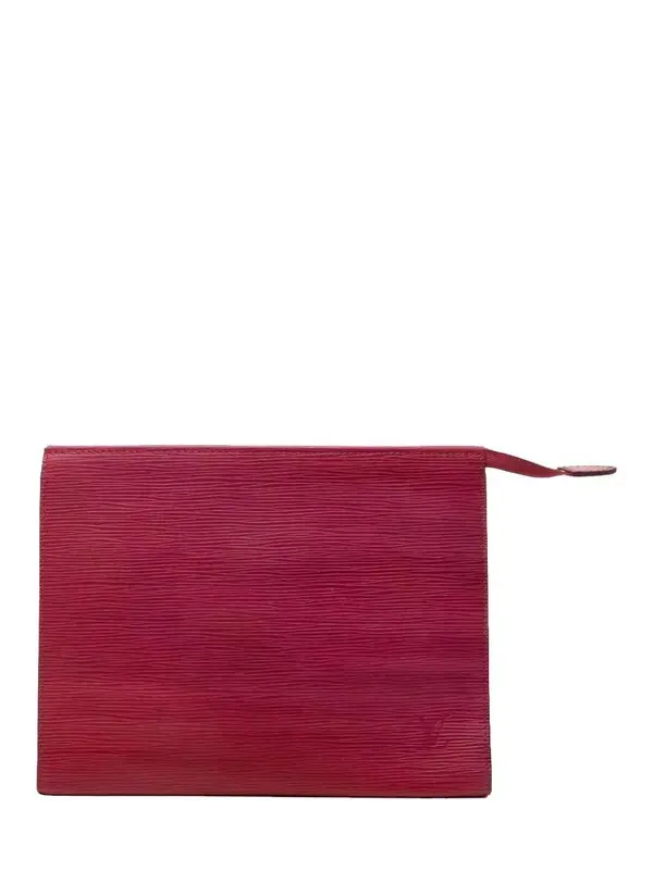 LOUIS VUITTON 2016 Epi Toiletry Pouch 26 - Red