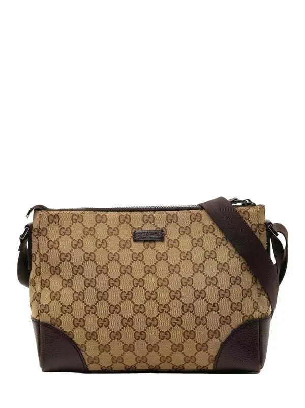 Gucci Gg Canvas Crossbody Bag - Neutrals