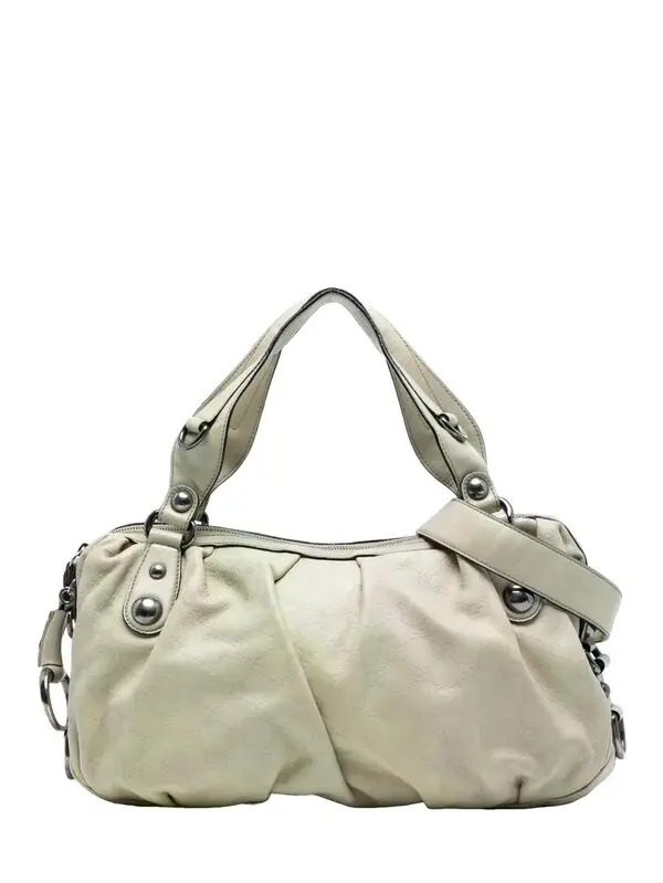 Gucci Sima Icon Bit Satchel - Brown