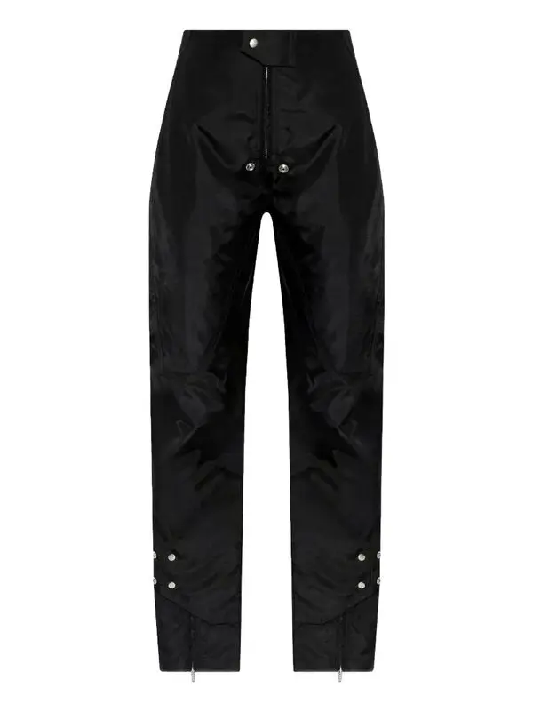 Rick Owens Panelled Press-stud Trousers - Black
