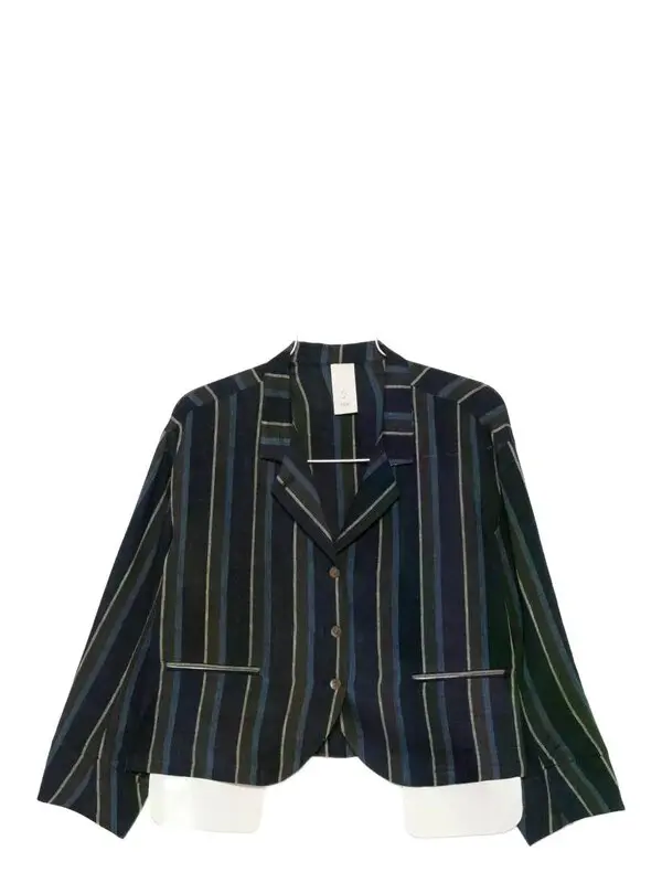 Soh Striped Jacket - Blue