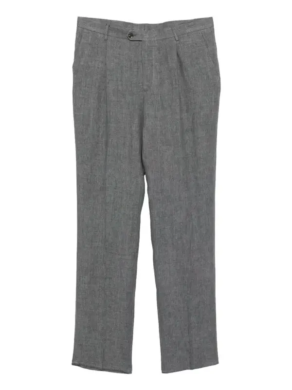Etro Pleated Trousers - Grey