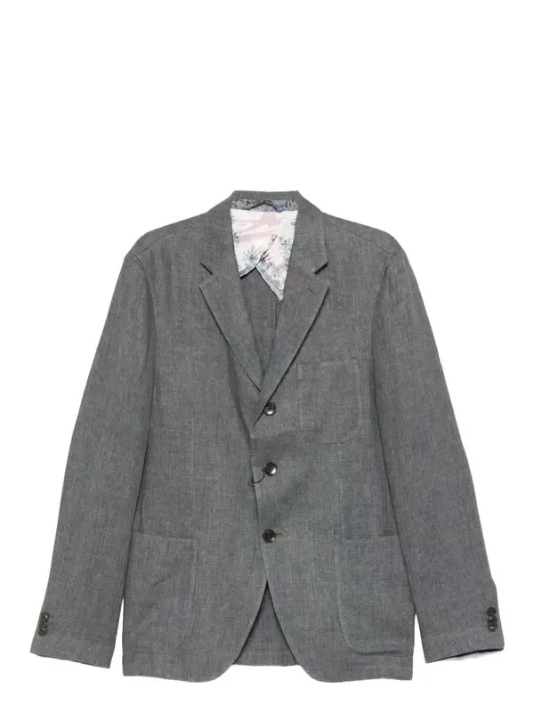 Etro Patch-pocket Blazer - Grey