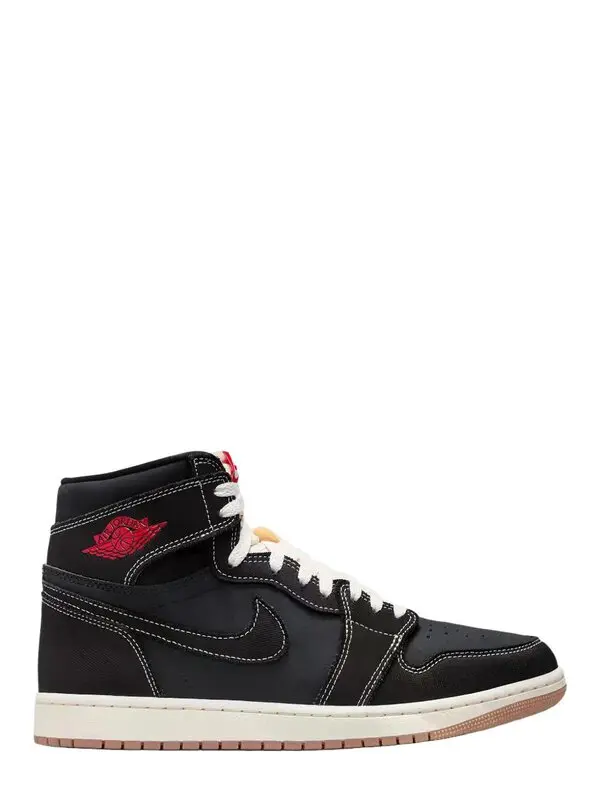 JORDAN Air 1 Retro High Og Sneakers - Black