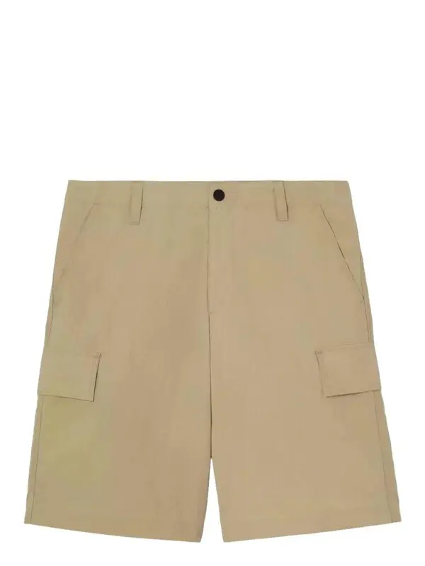 Burberry Nylon Cargo Shorts - Neutrals